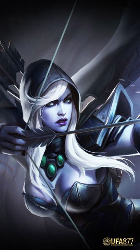 สกิลแรกของ Drow Ranger ในเกม Dota คือ Frost Arrows