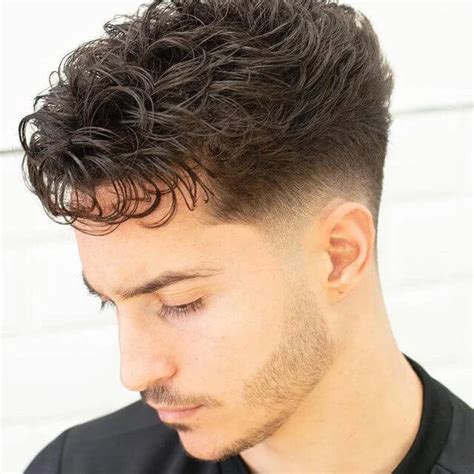 Low Fade Haircut For Curly Hair Stylish And Modern Look For Men