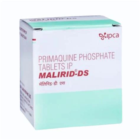 Primaquine 15mg Malirid Ds Tablet 15 Mg Treatment Anti Malaria At ₹ 40 Piece In Nagpur