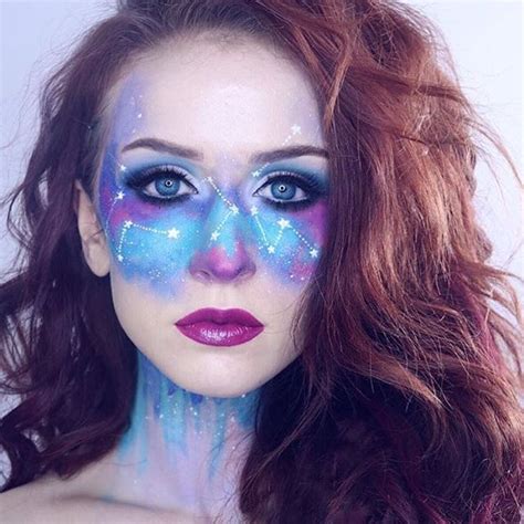 Pin By Danielle Dudley On Hairmakeup Galaxy Makeup Special Effects