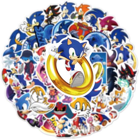 Sonic Stickers Sonic The Hedgehog Sonic Knuffel Sonic Speelgoed Skateboard Bol