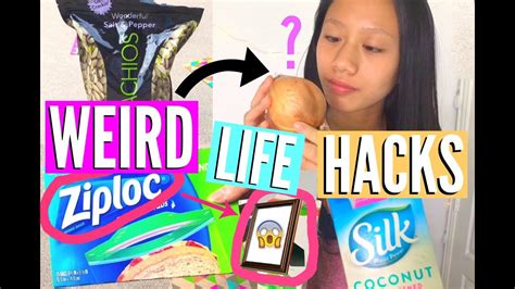 10 Weird Life Hacks You Need To Know Eliselife Youtube