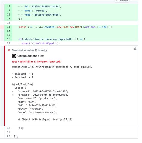Bug Githubactionsreporter Reports Error On Wrong Line · Issue 12906