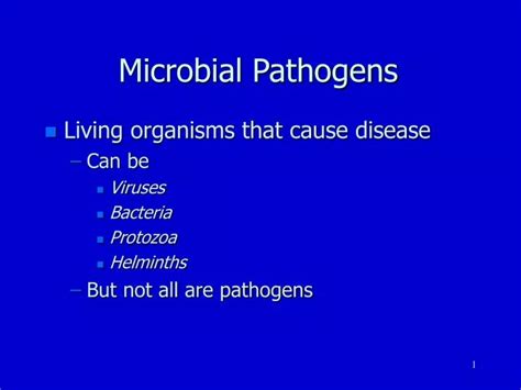 Ppt Microbial Pathogens Powerpoint Presentation Free Download Id