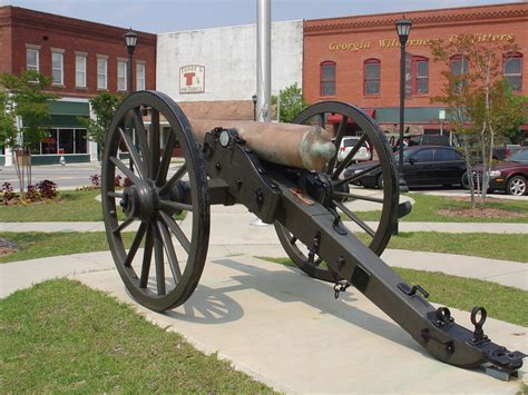 Old Civil War Cannons