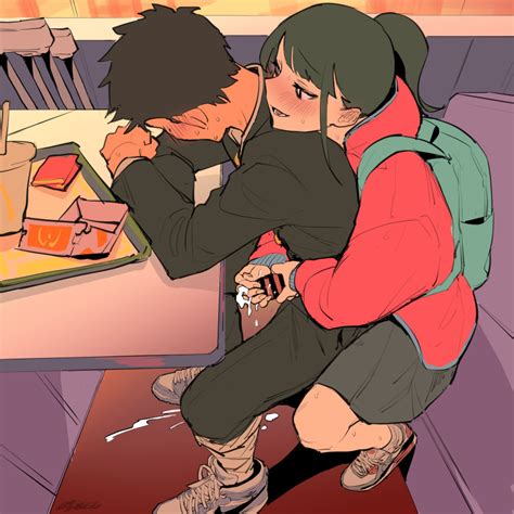 Rule 34 1boy 1girls Blush Blushing Boyfriend Boyfriend Japanese