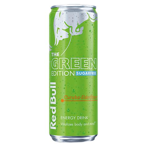 Red Bull The Green Edition Sugar Free Curuba And Elderflower Energy Drink