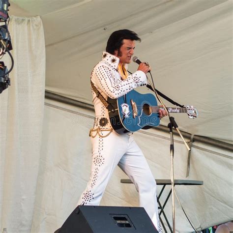 Elvis Impersonator Adam Fitzpatrick Elvis Impersonator At Salmon Arm Fall Fair Ad Adam