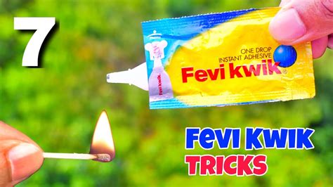 7 Crazy Fevi Kwik Experiments Science Experiments With Fevi Kwik Youtube
