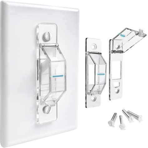 2 Pack Light Switch Cover Guard Wall Switch Guard With Glow