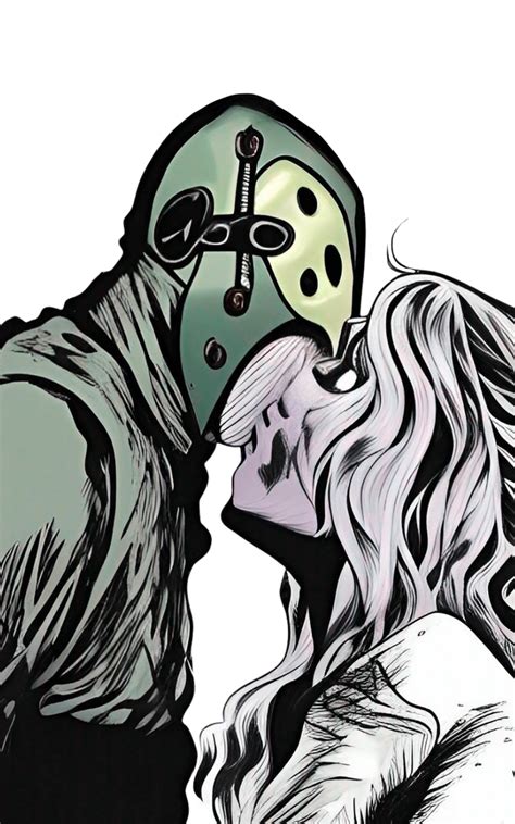 Jason Voorhees Kiss By Dracoawesomeness On Deviantart