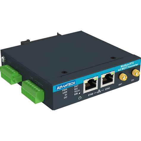 Modbus Rtu Auf Mqtt Konverter Advantech Bellequip