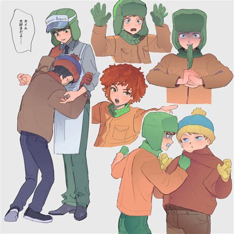 Safebooru 3boys Beanie Black Hair Brown Hair Brown Jacket Eric