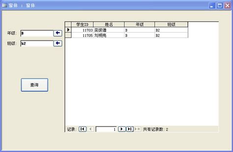 Access文本框列表框代替组合框的联动查询【access软件网】