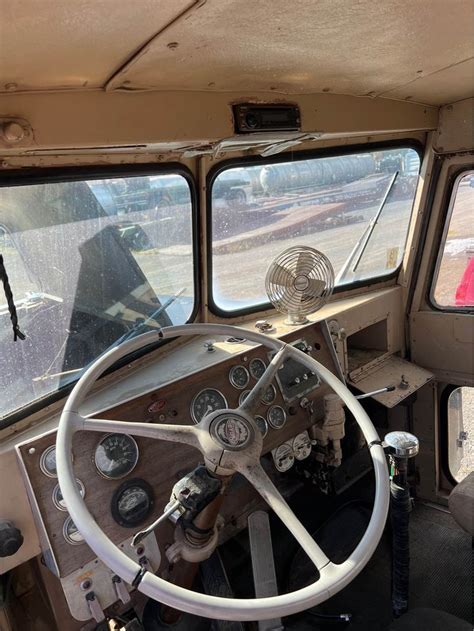 Vintage Peterbilt 281 M Cab Interior Peterbilt Dump Truck Interior