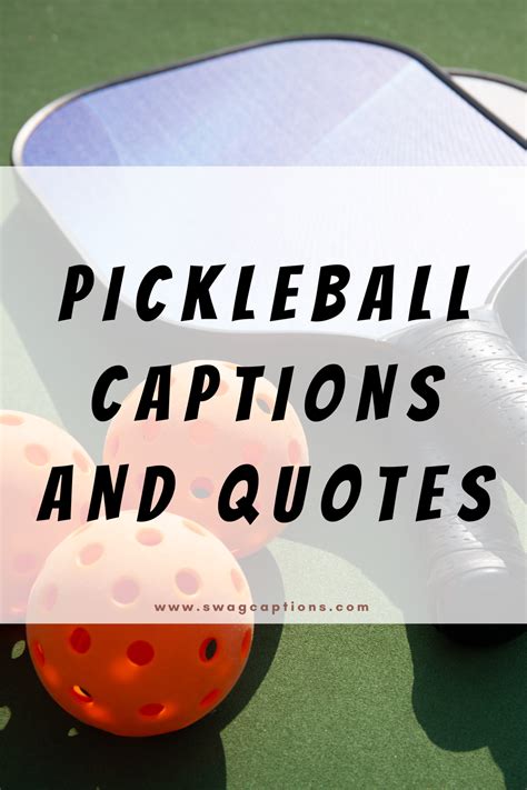 Pickleball Captions And Quotes Pickleball Quotes Balls Quote