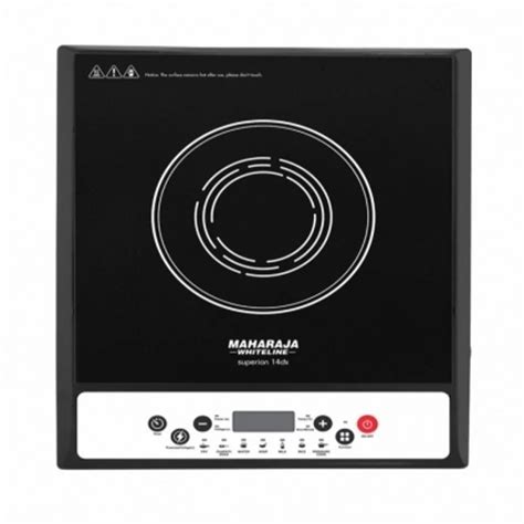 1400 W Maharaja Whiteline Superion 14dx Induction Preset Menu 7 Push