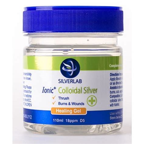 Silverlab Ionic Colloidal Silver Healing Gel 75ml Za