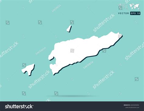 Abstract White East Timor Map Black Stock Vector Royalty Free 2020345094 Shutterstock
