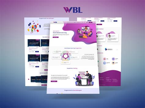 Work Based Learning Wbl On Behance