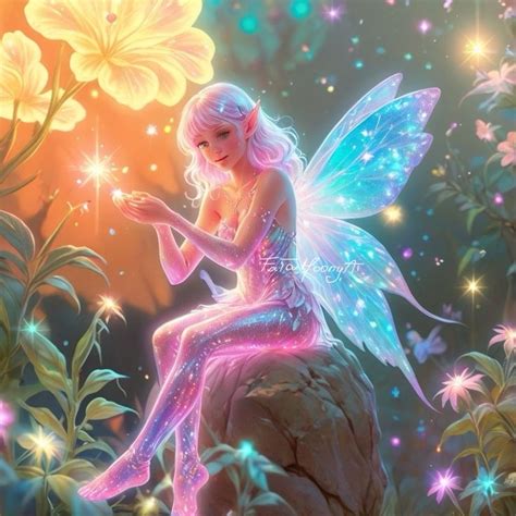 Quadri Con Angeli Arte Della Fata Essere Una Donna
