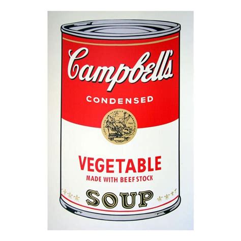 Andy Warhol Soup Can Series I Suite Of 10 Silk Screen Prints From