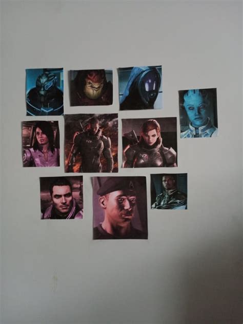 Putting A Mass Effect Character On My Wall Every Day Until Mass Effect