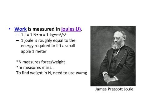 Work And Power Objectives Define Work And Power