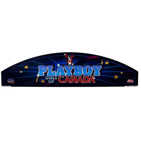 Playboy Girls Of Canada Slot Glass Slot Machine Glass