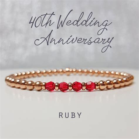 40th Wedding Anniversary Ruby Ruby Wedding Anniversary 40 Years 40th Anniversary T Ruby