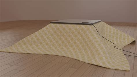 Kotatsu 3d Model 5 Fbx Obj Blend Free3d