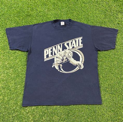 Vintage University Of Penn State Nittany Lions T Shirt Tee Made Usa