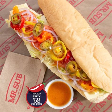 Mr Sub Menus In Toronto Ontario Canada
