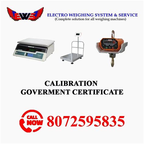 Weighing Scale Goverment Certificate At ₹ 600 In Chennai Id