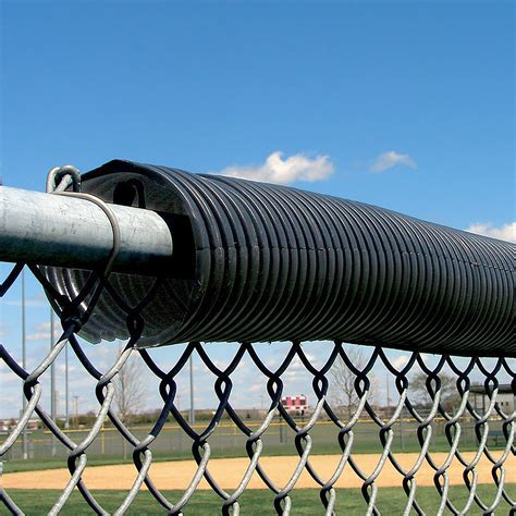 Baseball Fence Poly Cap 100 Fence Topper Ready To Install Black