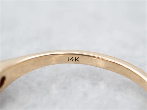 Stunning Vintage Ruby Solitaire Ring Market Square Jewelers