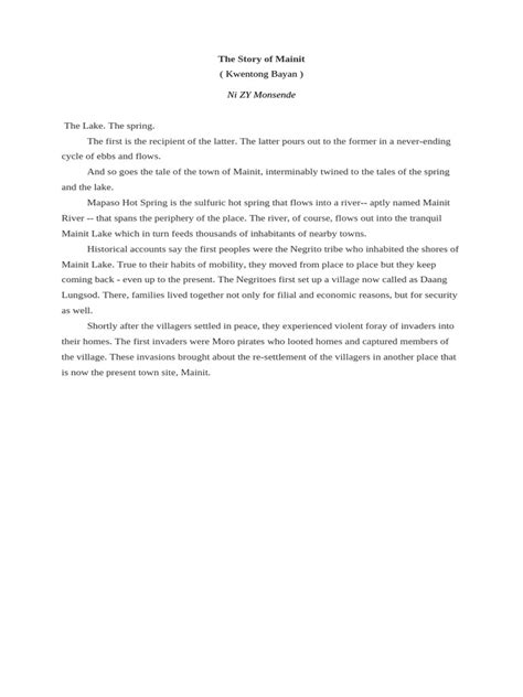 Kwento Ng Mainit Pdf