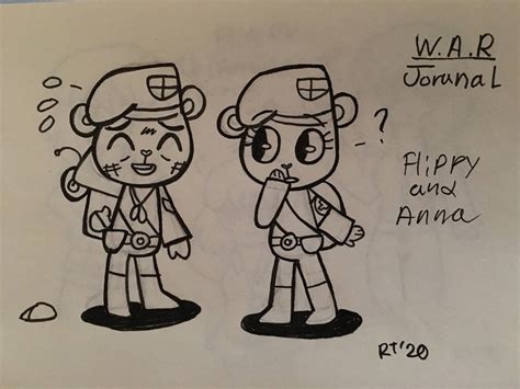 War Journal Flippy And Anna Watch Out Rocks By Newbigbob101 On