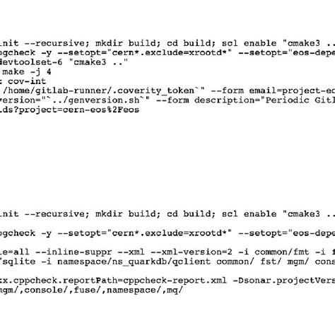 Coverity And Sonar Gitlab Ci Jobs Download Scientific Diagram