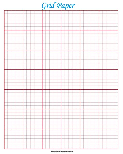 Online Printable Free Blank Graph Paper Template Word Pdf
