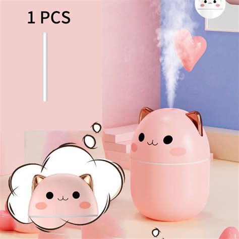 Umidificador Cute Cat Humidifier Cute Cat Aromatherapy Diffusers
