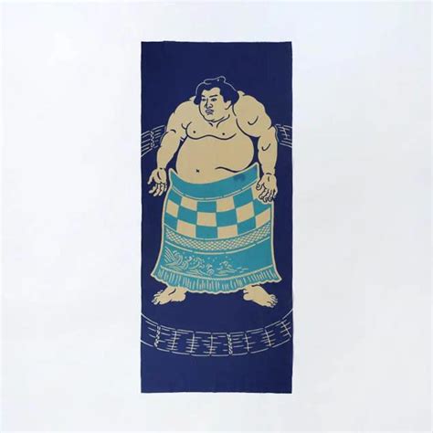 Sumo Japanese Tenugui Art Versatile Cotton Towel Hand Dyed And Made In Japan Etsy