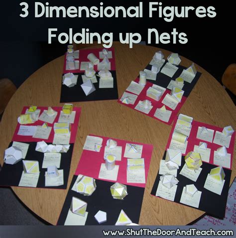 Shut The Door And Teach Constructing 3 Dimensional Figures