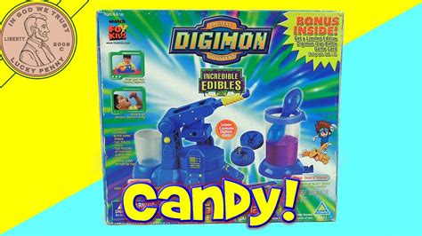 Digimon Digital Monsters Digipress And Black Gears Candy Maker Set Youtube