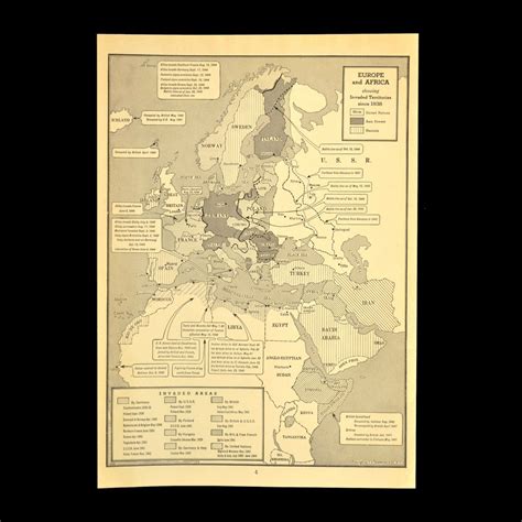 World War 2 Map Of Europe Axis And Allies