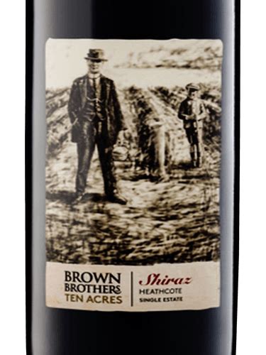 Brown Brothers Ten Acres Shiraz Vivino Canada