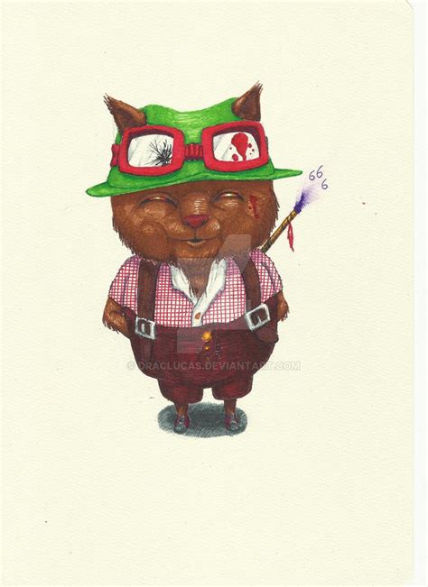 Satan Teemo By Draclucas On Deviantart