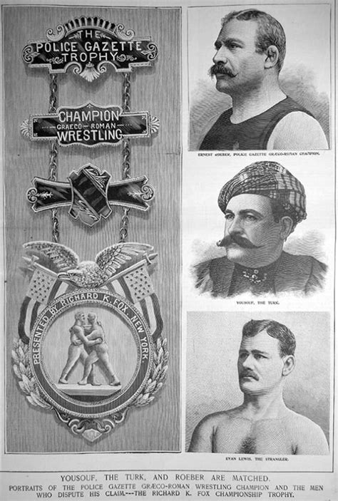 History Of Wrestling 1898 — When It Was Cool Pop Culture Comics