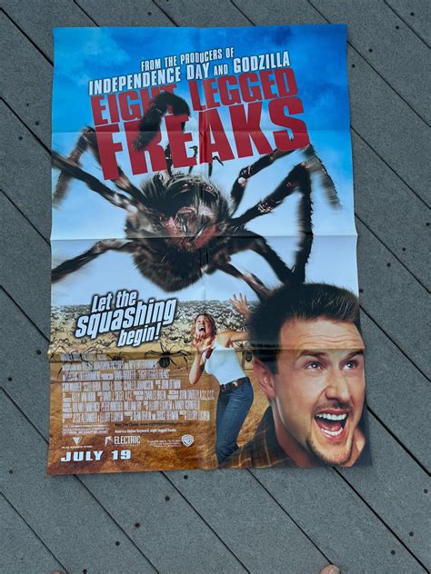 Eight Legged Freaks 2002 Original Movie Poster 27x41 Spiders Cult