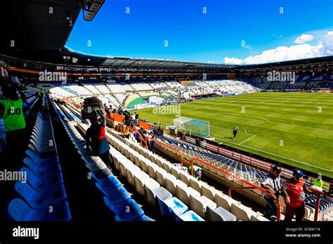 Stands And Soccer Field At Hidalgo Stadium Home Of The Pachuca